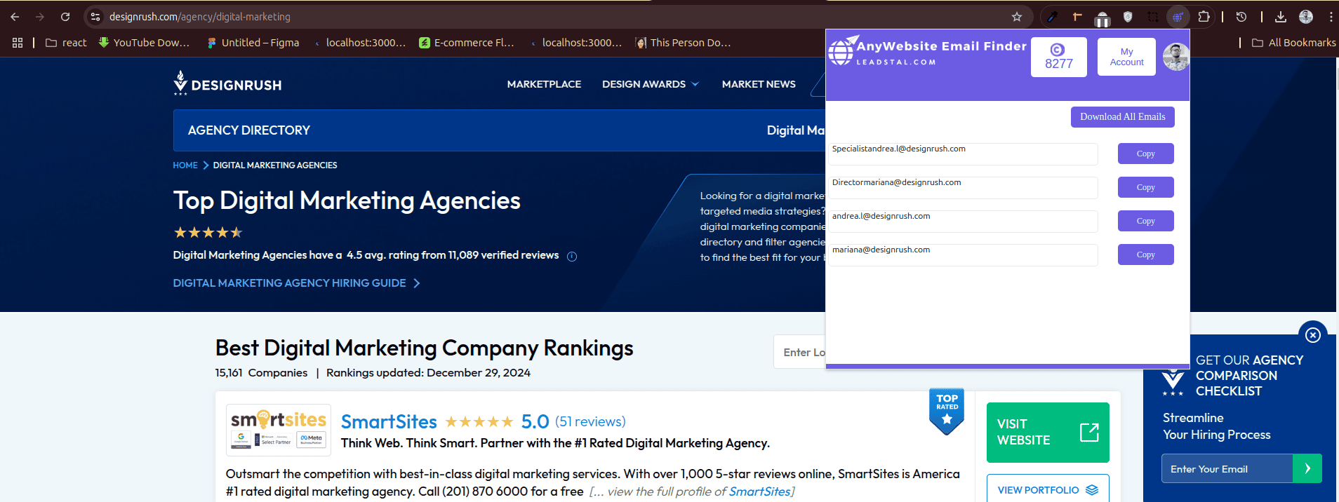 Website Email Finder & Email Extractor by LeadStal | Find Email ...