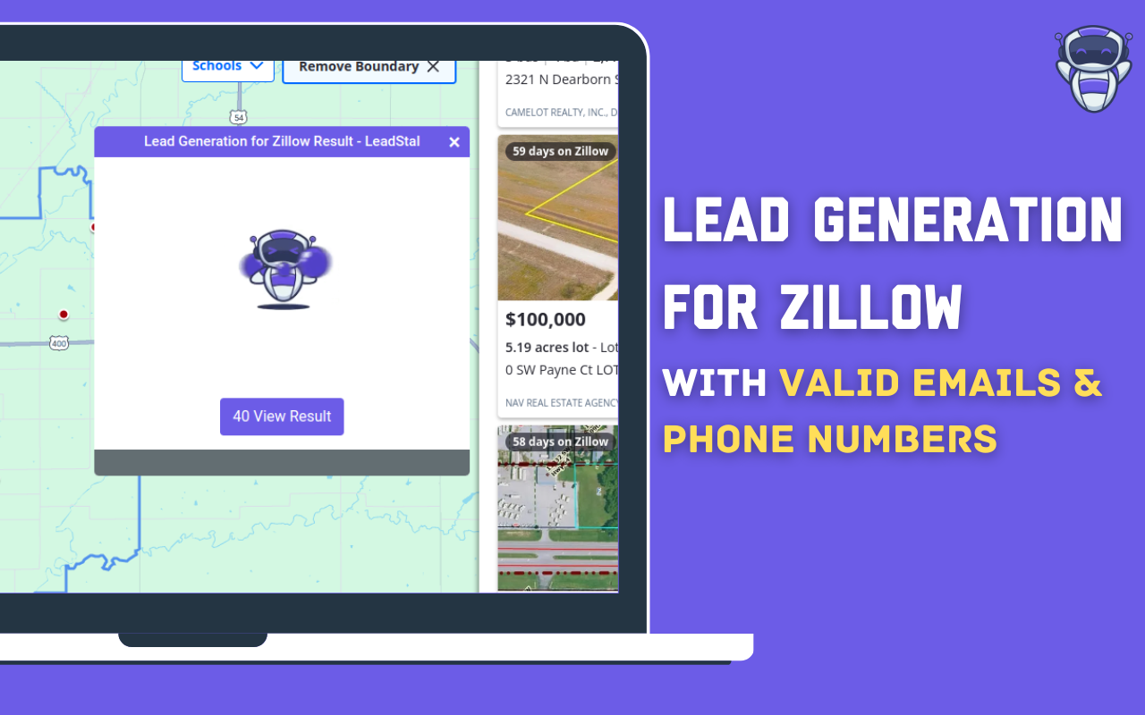How to Use Zillow Scraper & Extractor Chrome Extension | LeadStal